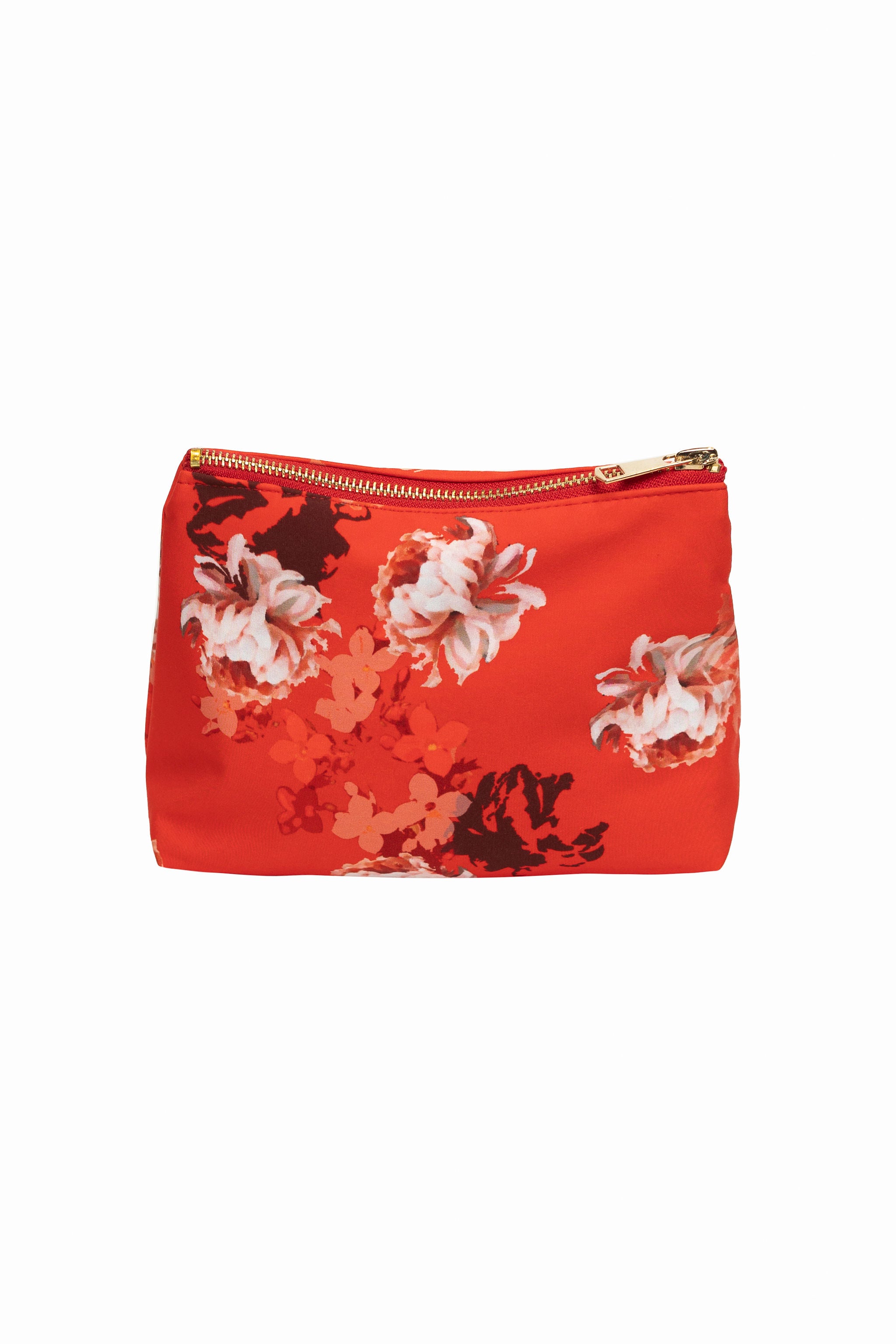 Bright Red Makeup Bag | Red Sun – RainSisters